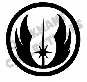 Jedi Order – Star Wars Jedi Symbol – Star Wars Sticker – Car Window ...
